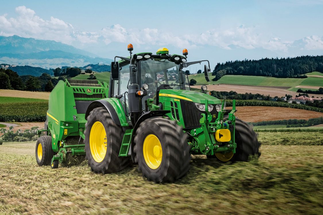Traktor John Deere: Fünf Jahre Garantie – Verband Lohnunternehmer Schweiz